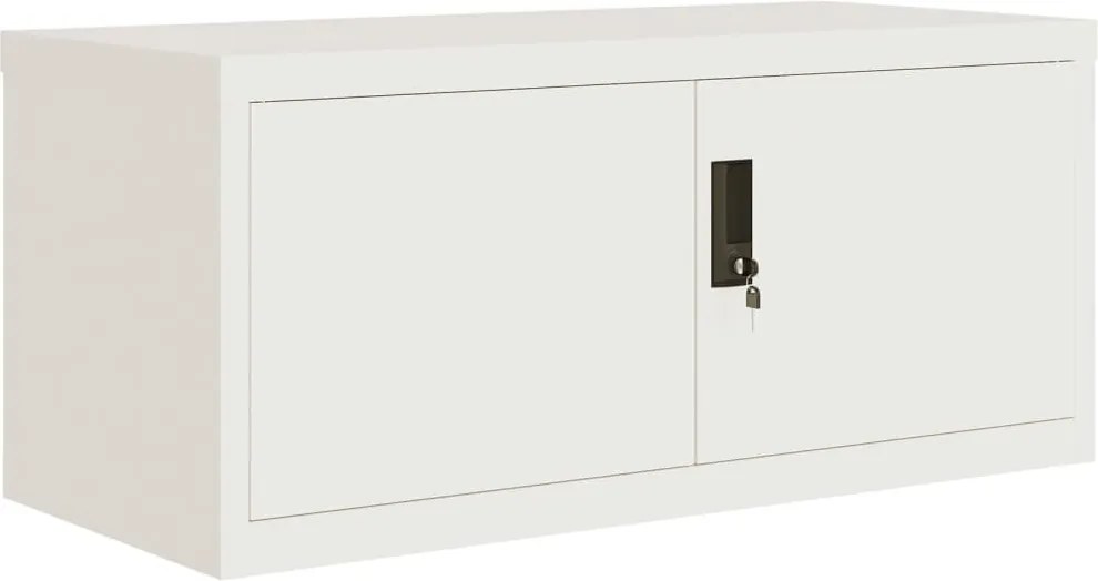 Kartotéka bílá 90 x 40 x 130 cm ocel 3188311