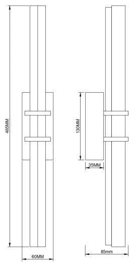 Zuma Line 003064-034737 - LED Nástěnná lampa IGGLY LED/10W/230V zlatá
