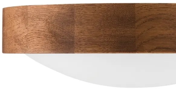 Brilagi - LED Stropní svítidlo CARVALHO SLIM 1xE27/15W/230V dub třešeň pr. 27 cm