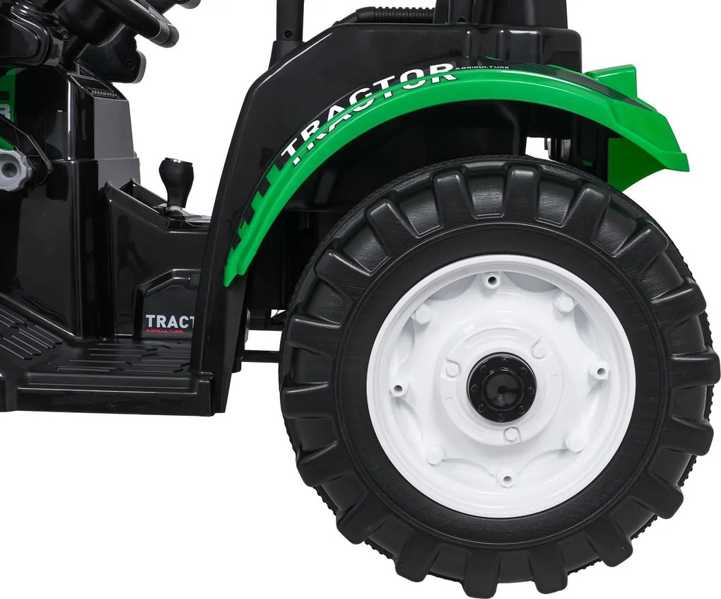 Ramiz MEGA traktor D68 s přívěsem zelený