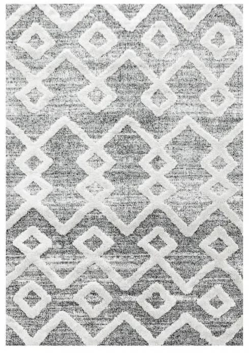 Vopi | Kusový koberec Pisa 4704 grey - 60 x 110 cm