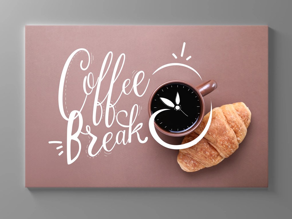 Obraz coffee break Rozměr: 90 x 60 cm