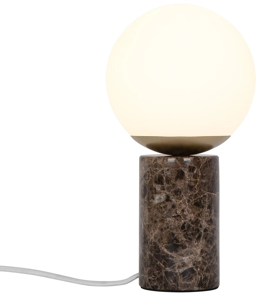 Nordlux Lilly  , stolní lampa mramor IP20 Varianta: šedá