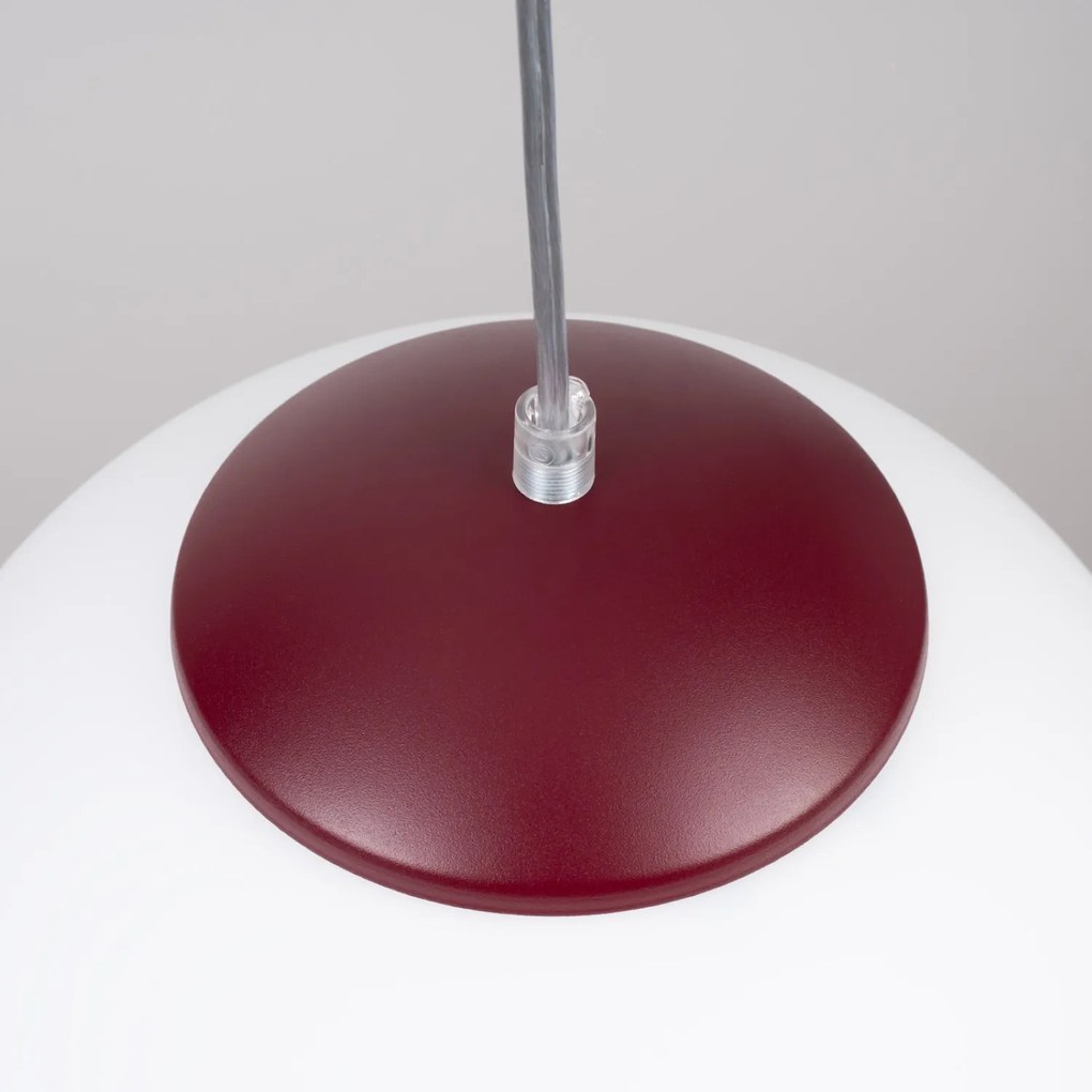 Sollux Lighting Závěsné svítidlo UGO 40 bordó