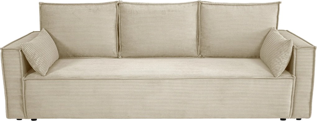XXXLutz ROZKLÁDACÍ POHOVKA, textil, krémová Xora - Rozkládací sedačky - 002991007202