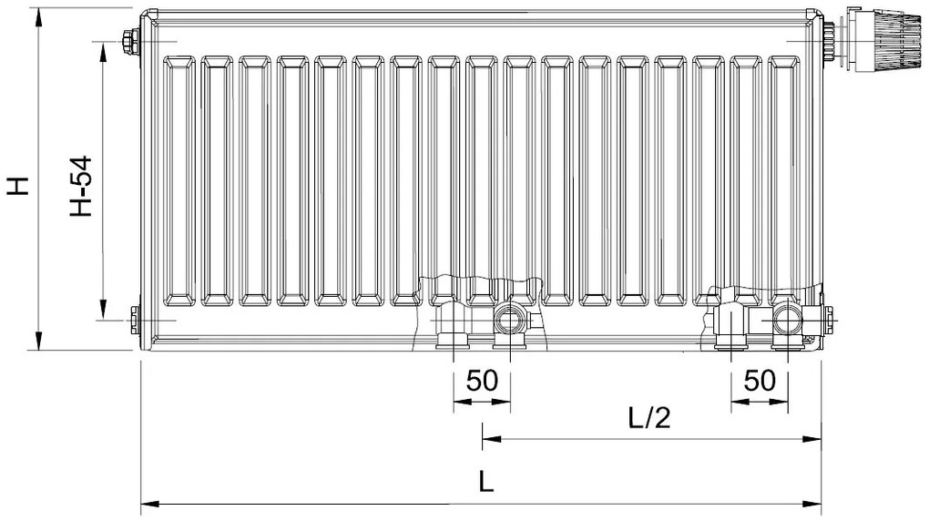 Korado Radik VKM8 11 600x400 deskový radiátor