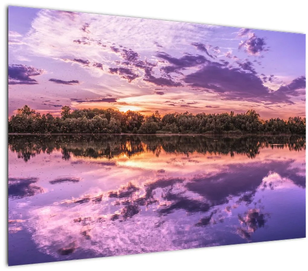 Obraz fialového nebe (100x70 cm), 40 dalších rozměrů
