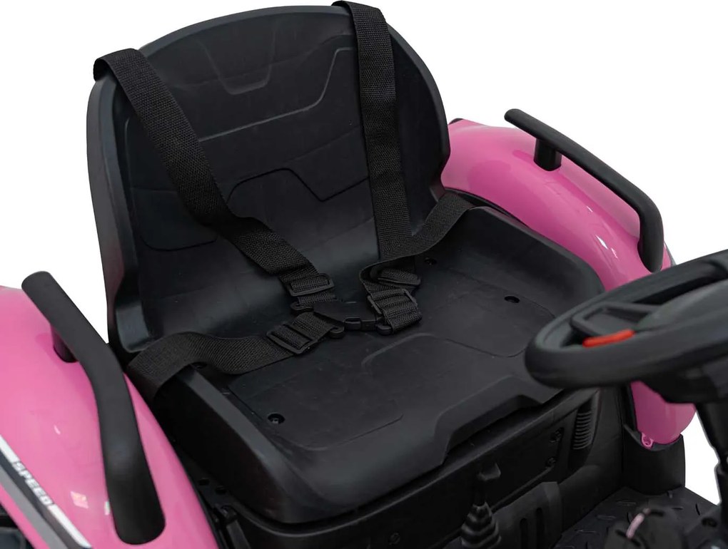Ramiz Dětský traktor GROW 1804 růžový