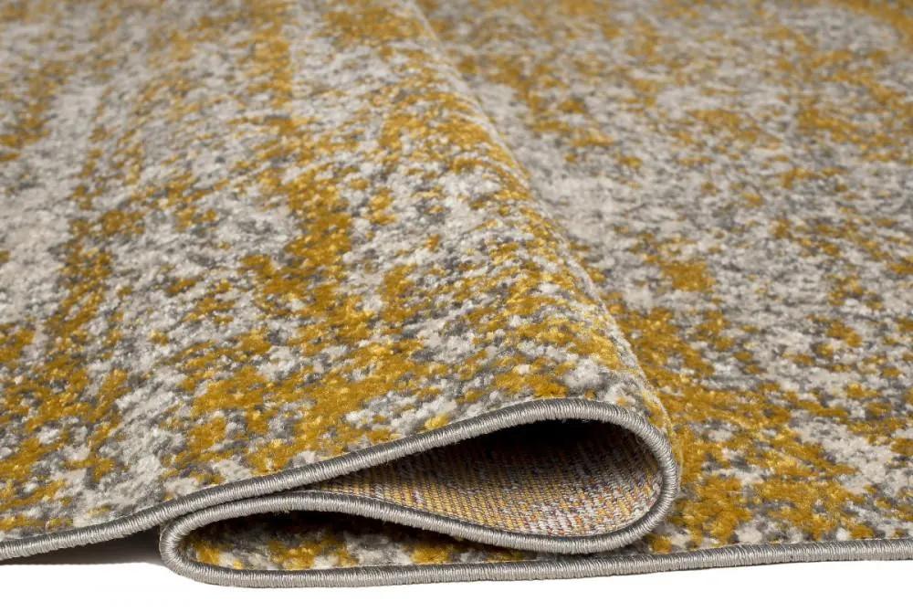 Kusový koberec Spring žlutý 80x250cm