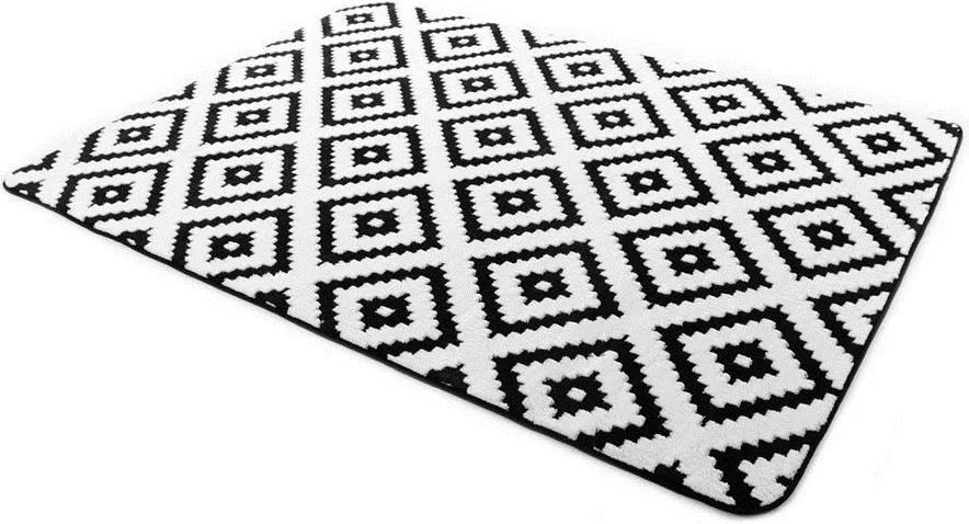 Kusový koberec DIAMOND černobílý 200x300 | BIANO
