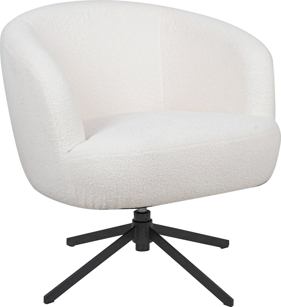 XXXLutz KŘESLO, kov, textil, bílá Cantus - Křesla klasická - 002674010601