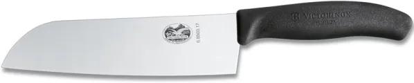 Japonský nůž VICTORINOX Santoku 6.8503.17 17 cm rovné ostří černá