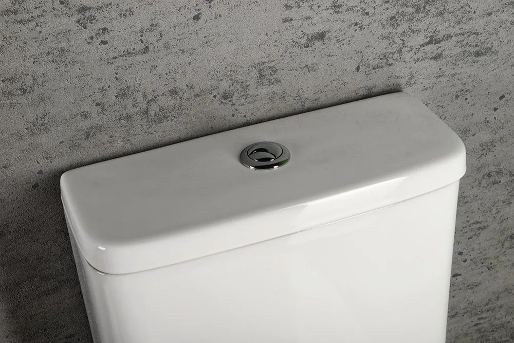 Sapho Sapho, TURKU RIMLESS WC kombi mísa zvýšená, sp./zad.odpad