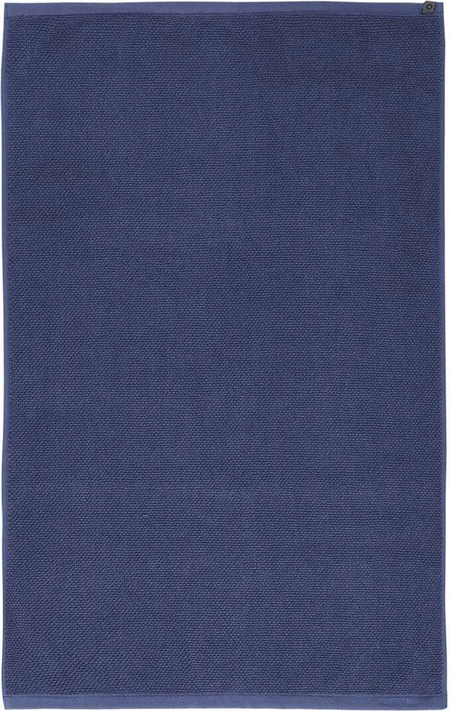 Koupelnový kobereček Connect Organic Uni tmavě modrý