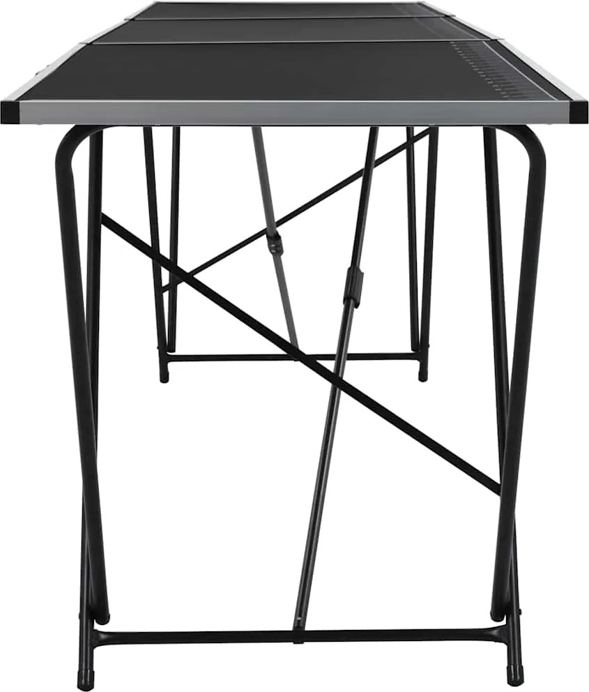 Skládací tapetovací stůl MDF a hliník 300 x 60 x 78 cm 140718