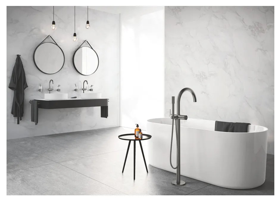 GROHE Atrio - Držák na ručníky, kartáčovaný Hard Graphite 40308AL3