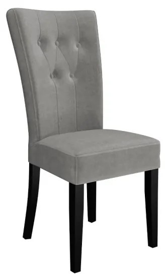 Čalouněná jídelní židle ST67, Barva: černá, Potah: Magic Velvet 2216
