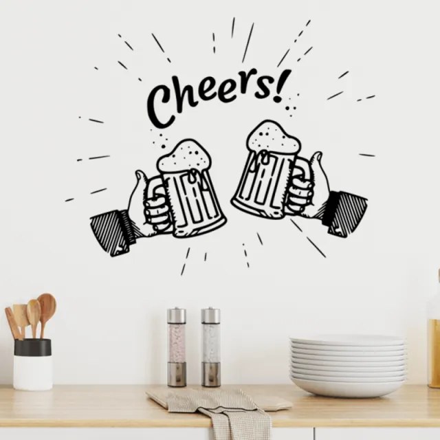 Samolepka Cheers - Kvalitní samolepky.cz