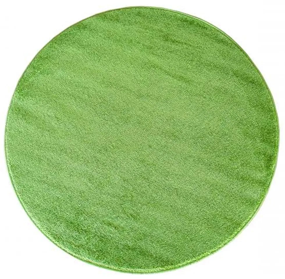 Kusový koberec Portofino zelený kruh, Velikosti 160x160cm