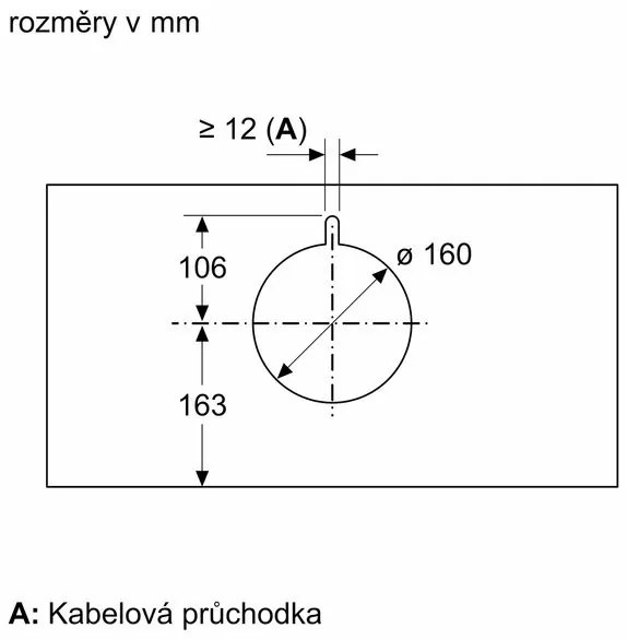 Siemens LJ67BAM60 Vestavný odsavač par