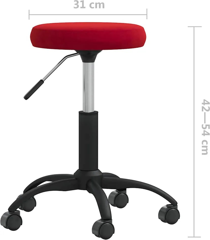 Jídelní židle vínová samet 3085733