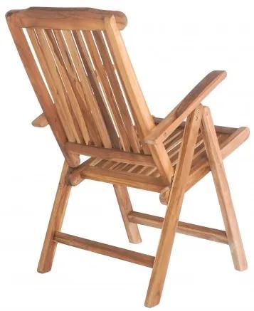 Zahradní židle ELCHE HOUSE NORDIC s područkami, teak dřevo House Nordic 7001200