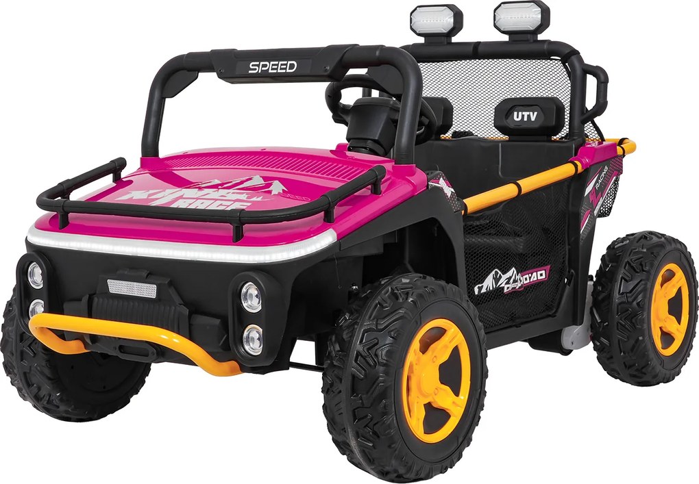 Ramiz Elektrická bugina UTV SPEED pro děti růžová
