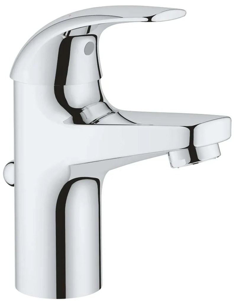 Grohe BauCurve - Umyvadlová baterie s výpustí, chrom 32805000