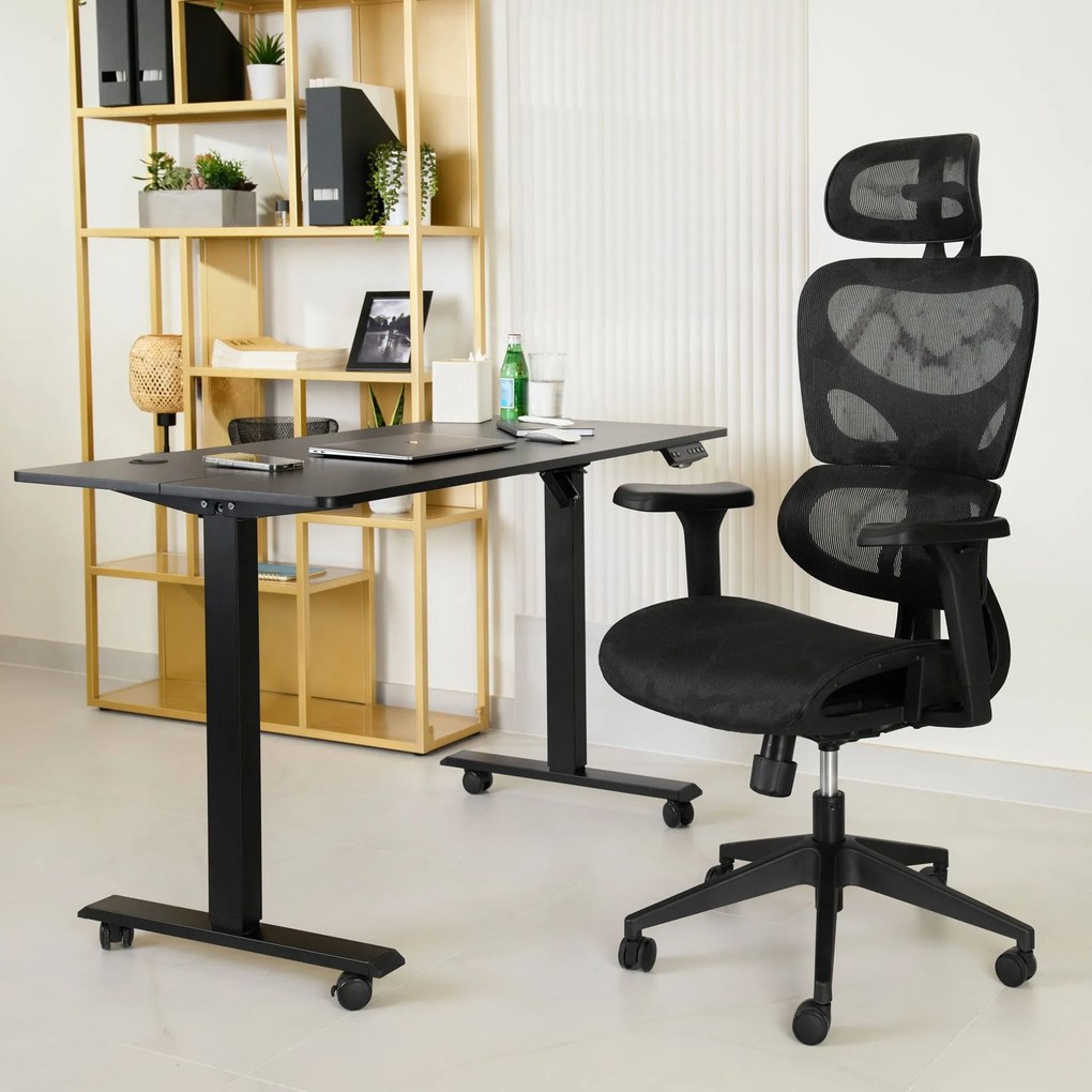 Ergonomické křeslo Vataro – Černé