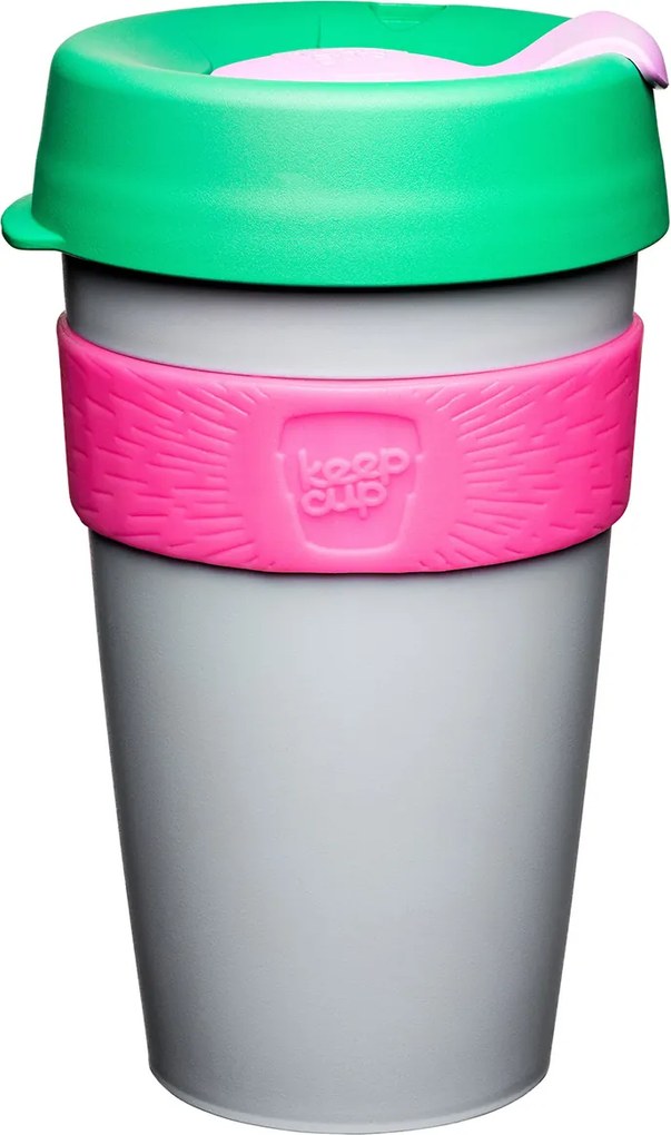 Cestovní hrnek Keepcup šedý 454 ml šedá