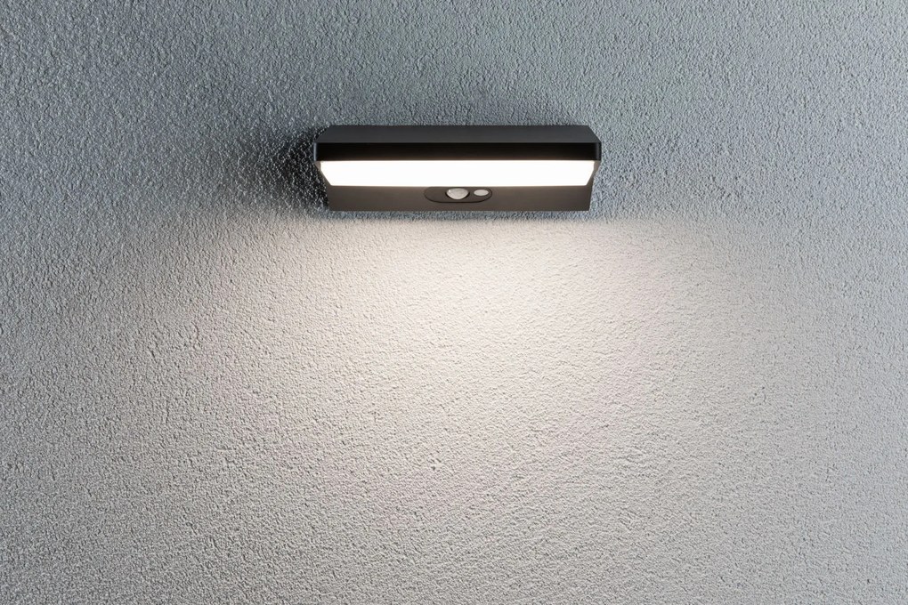 P 94333 Venkovní nástěnné svítidlo IP44 3.000K 7,4W hliník 230V - PAULMANN