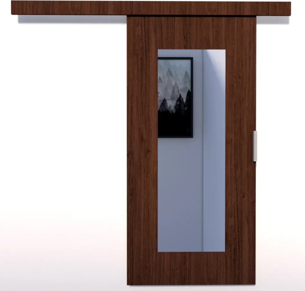 Posuvné nástěnné dveře NELA 106 wenge