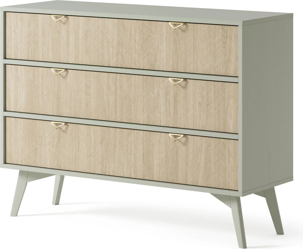 PSK Komoda NATURAL, Eukalyptus/Scandi 106 cm