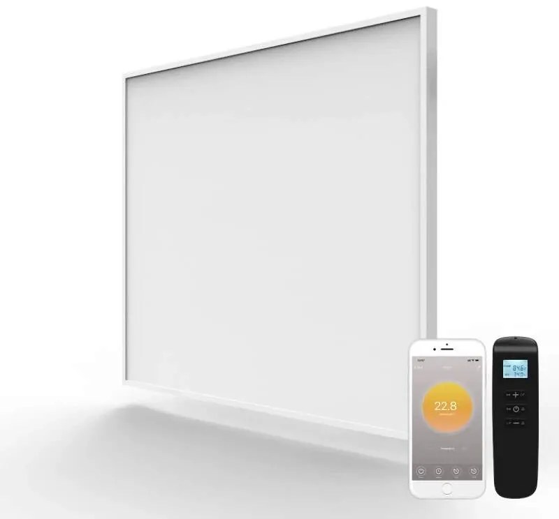 ByeCold | Nástěnný infrapanel | 350W | 60x60 cm | WiFi termostat | Výhřevnost 7m² | IGT2-A0606P