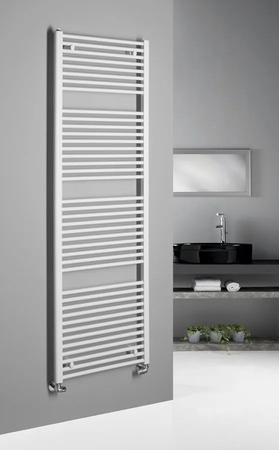 Sapho, DIRECT otopné těleso s bočním připojením 600x1850 mm, 1148 W, bílá