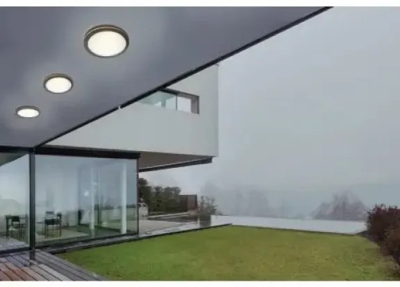 Venkovní stropní LED svítidlo Fano R 30 Smart tmavě šedá