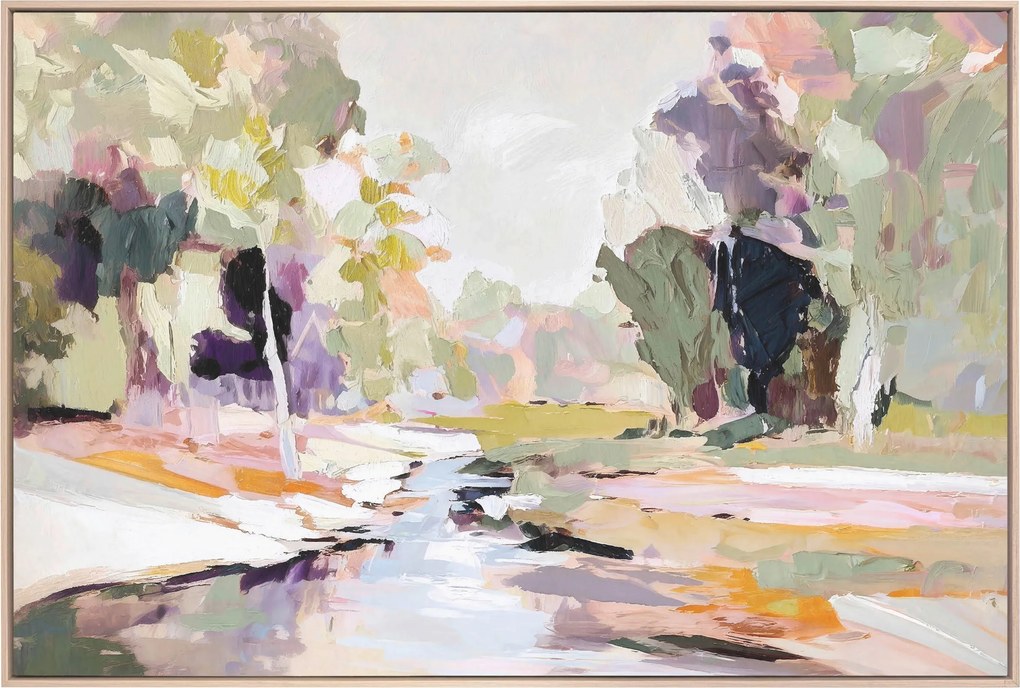 XXXLutz MALBA NA PLÁTNĚ, krajina a příroda, abstraktní, 100/78 cm Reinders! - Obrazy na plátně - 006170014407