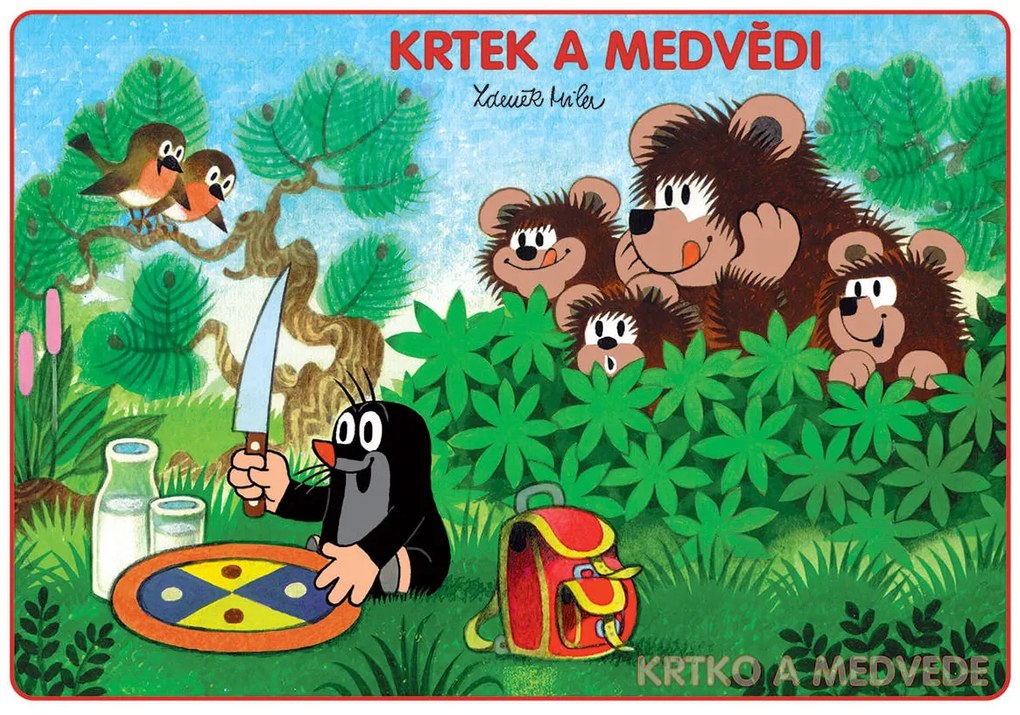AKIM Omalovánky A5 (Krteček) Krtek a medvědi 702146
