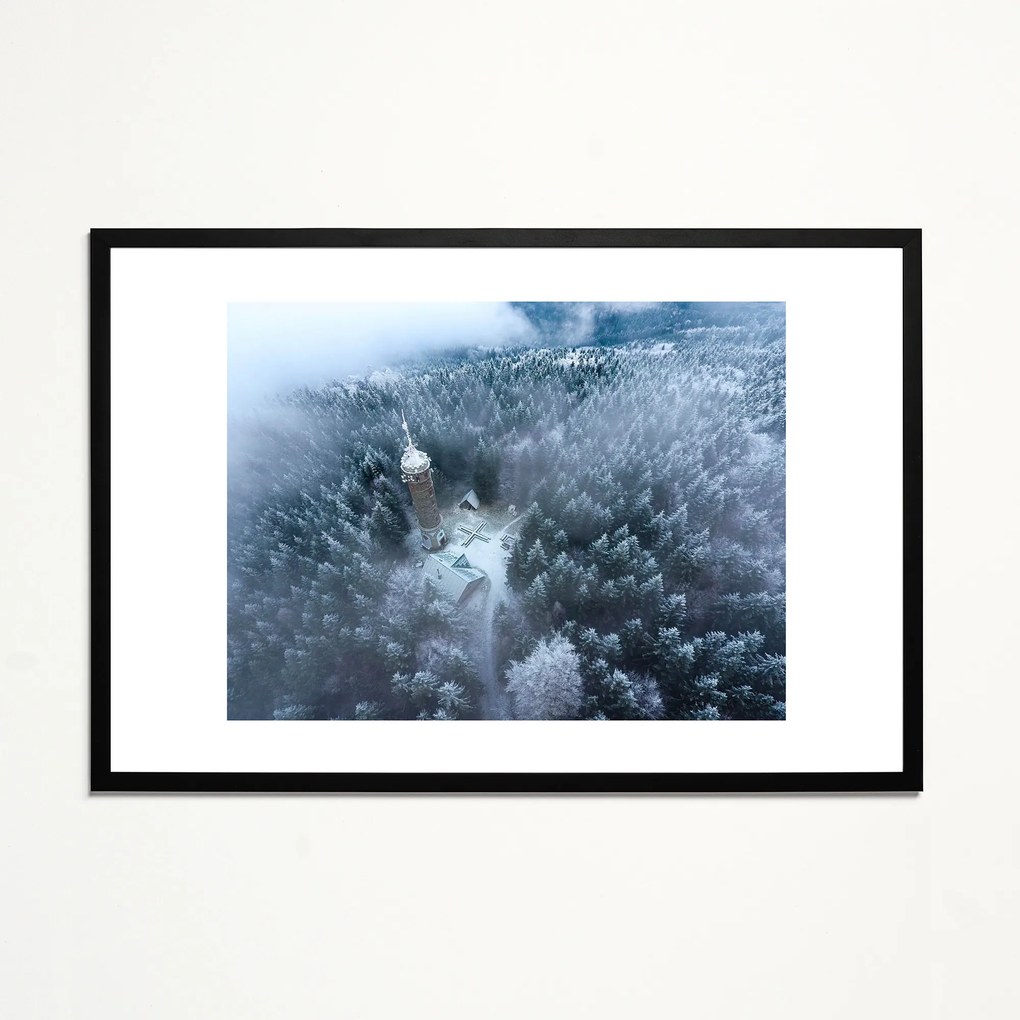 Tomáš Neuwirth | Rozhledna Rám: Bílý, Velikost: 70 x 100 cm