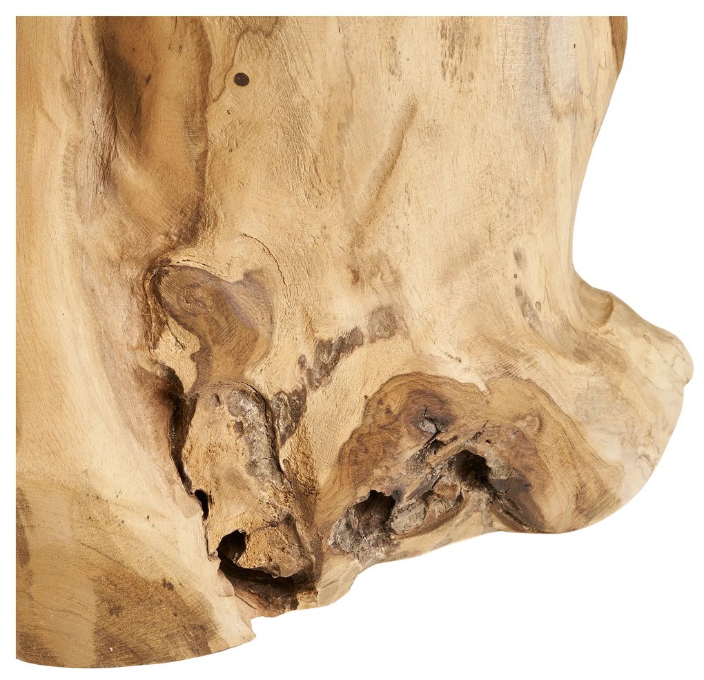House Nordic Odkládací stolek PALENA přírodní ø40 cm