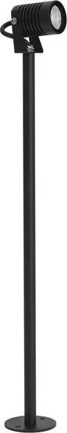 NV 9271433 Venkovní sloupkové svítidlo FEND černý hliník a sklo LED 5W 3000K 100-240V 21st. IP65 - NOVA LUCE