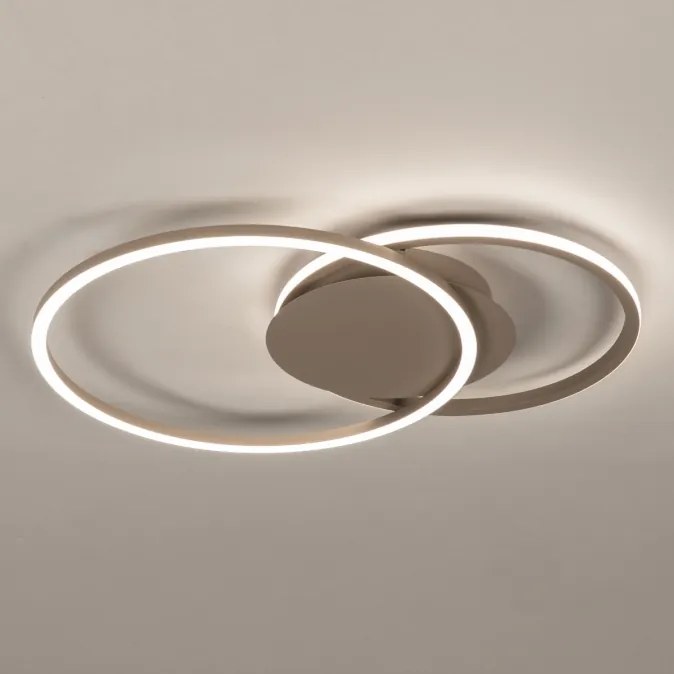 Stropní stmívatelné LED svítidlo Omega 540 Dark Taupe