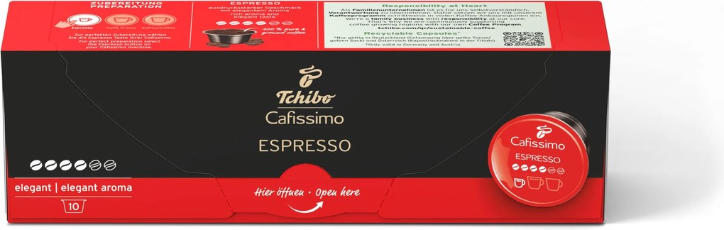 Cafissimo Espresso elegantní - Intenzita: 4/6