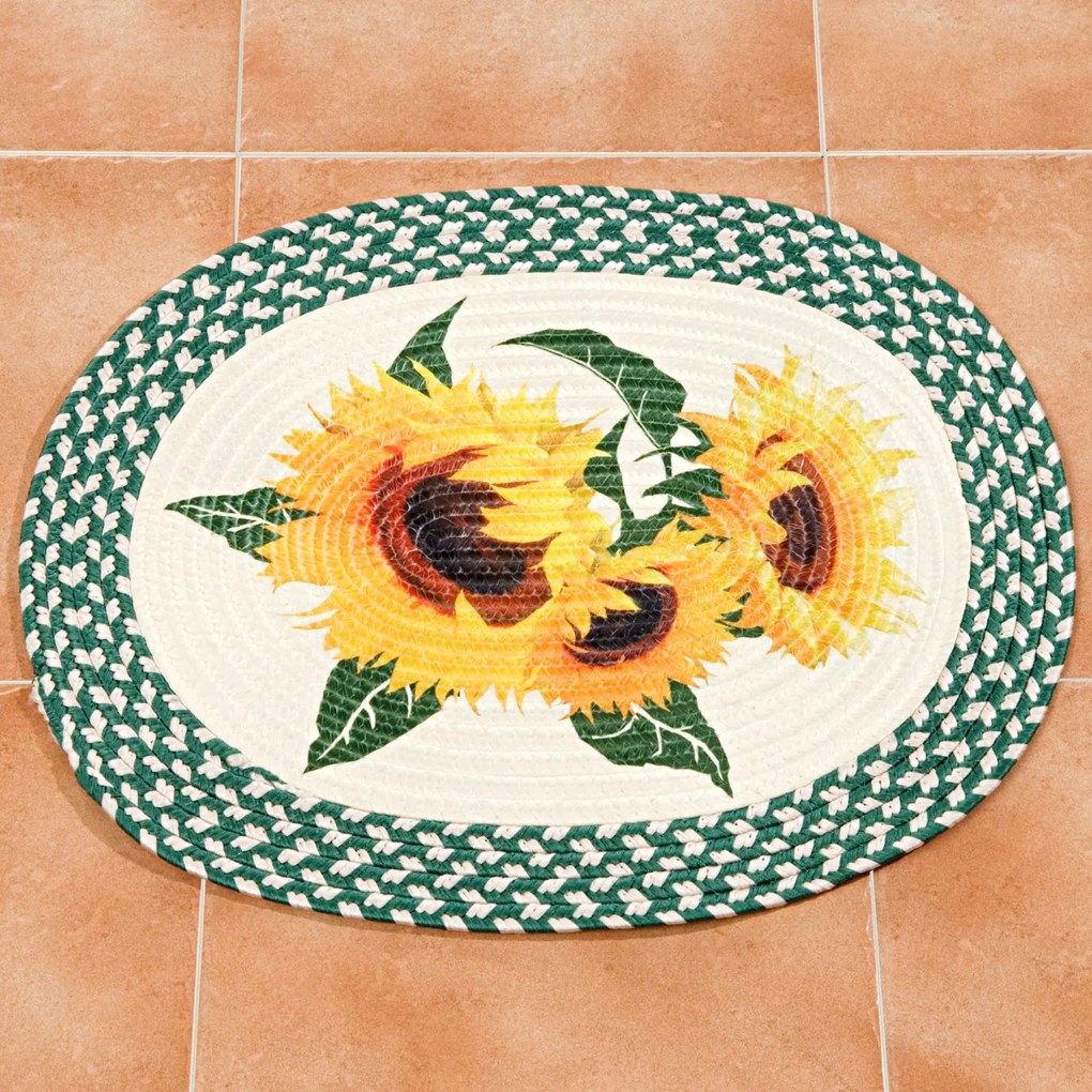 Kuchyňský koberec "Slunečnice" - velikost 45x55cm