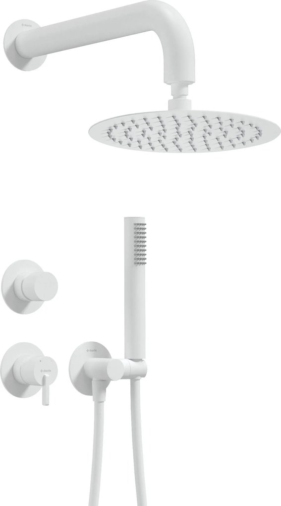 Deante Silia, pod-omietkový sprchový set, biela, DEA-NQS_A9YK
