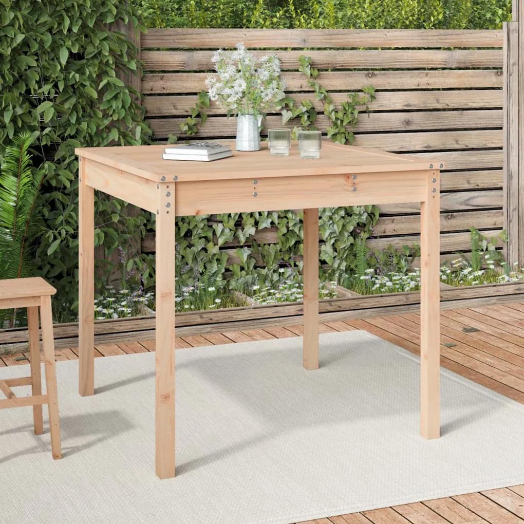 Zahradní stůl 82,5 x 82,5 x 76 cm masivní borové dřevo - Default Title