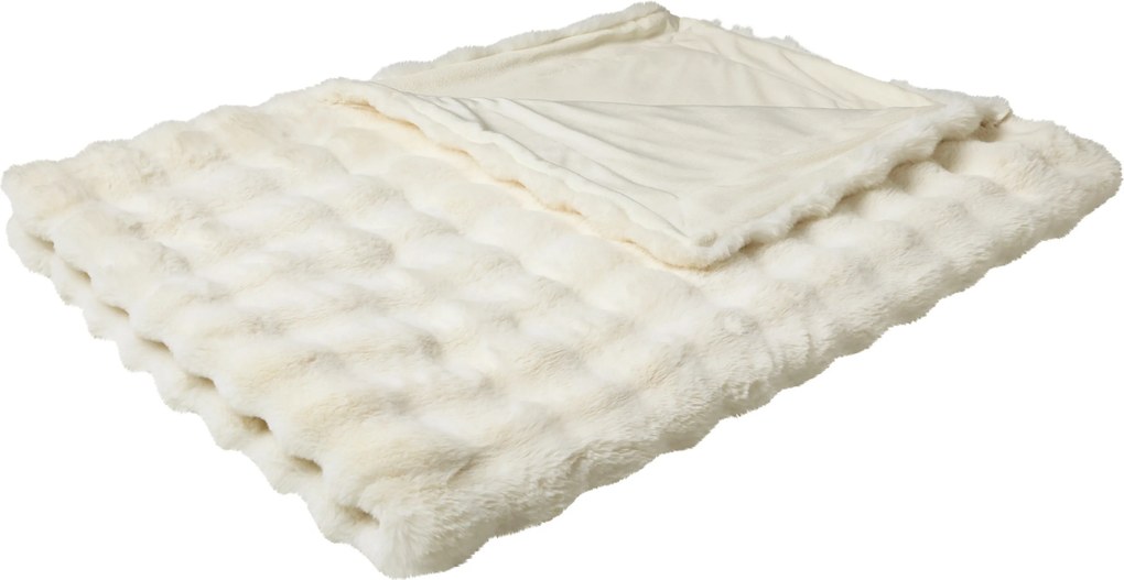 Livarno® Hebká deka, 150 x 200 cm (bílá)