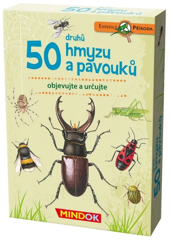 Expedice příroda: 50 druhů hmyzu a pavouků