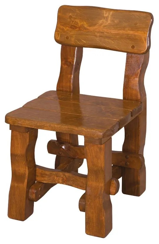 Drewmax Zahradní židle z olšového dřeva MO100
