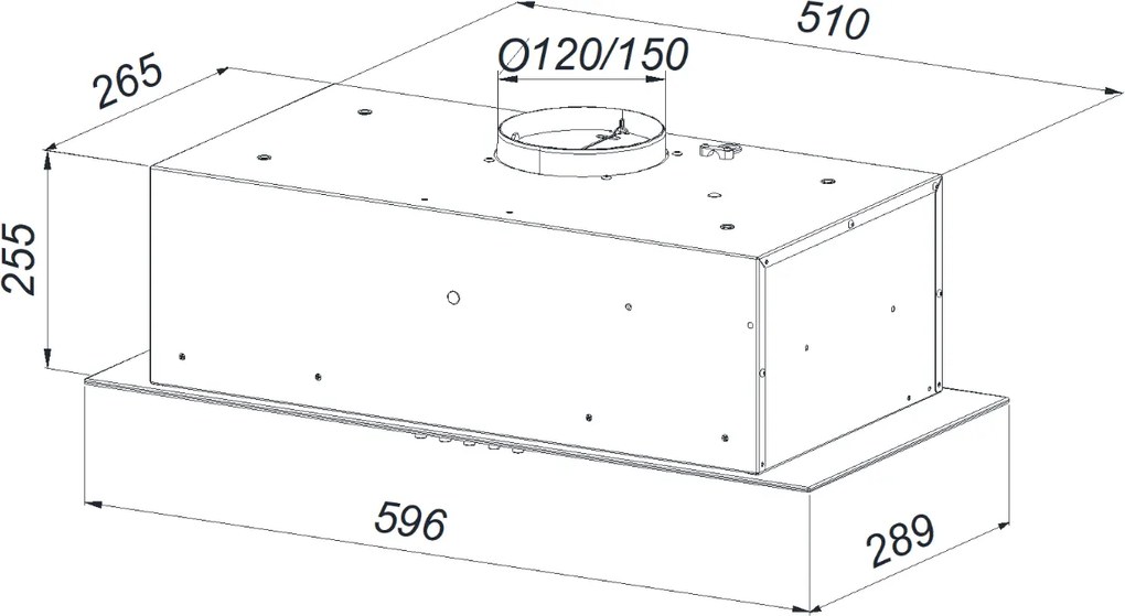 Kluge Odsavač par Kluge KMV6040BL